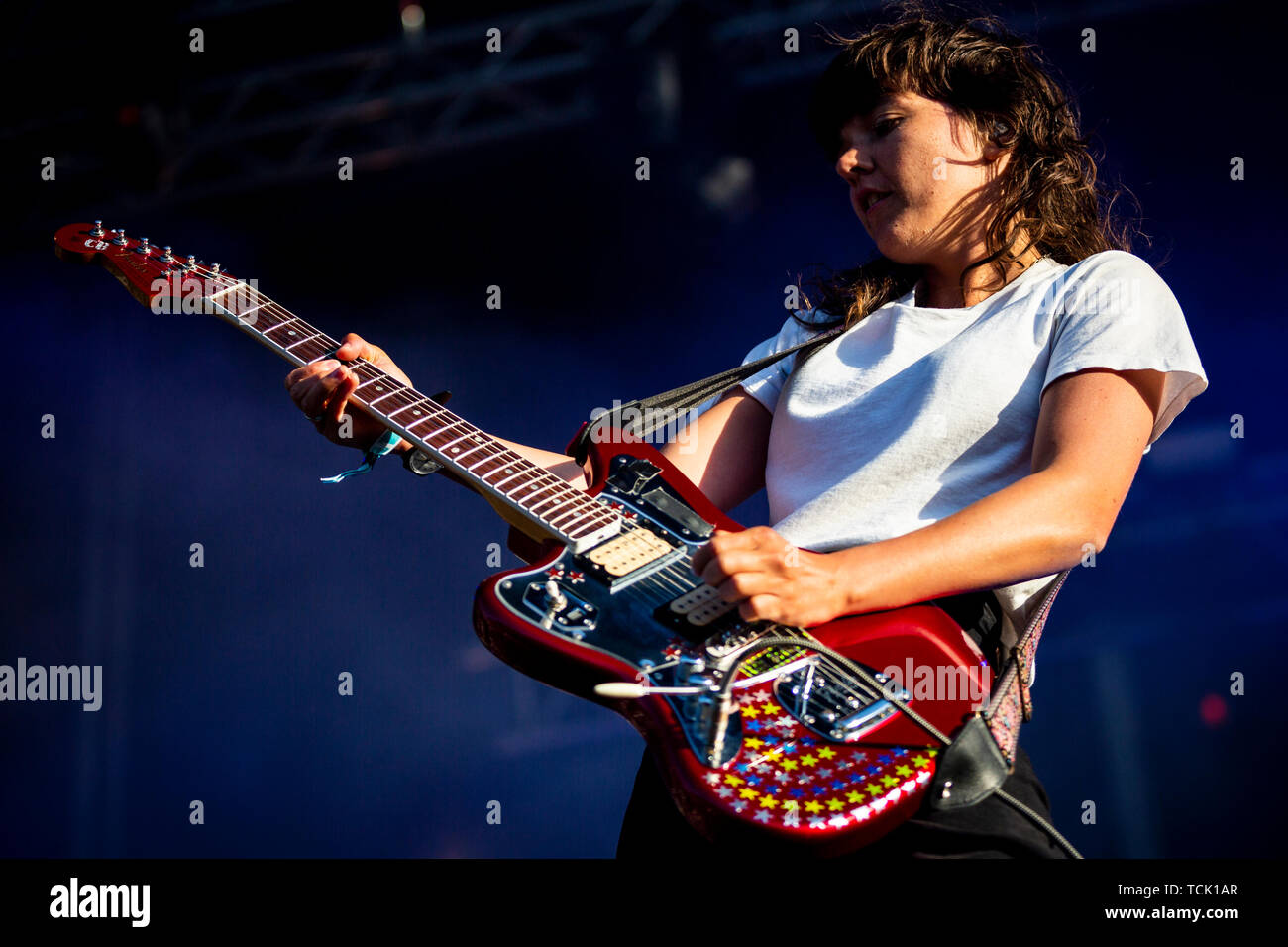 Australian singer, songwriter, and musician, Courtney Barnett performs ...