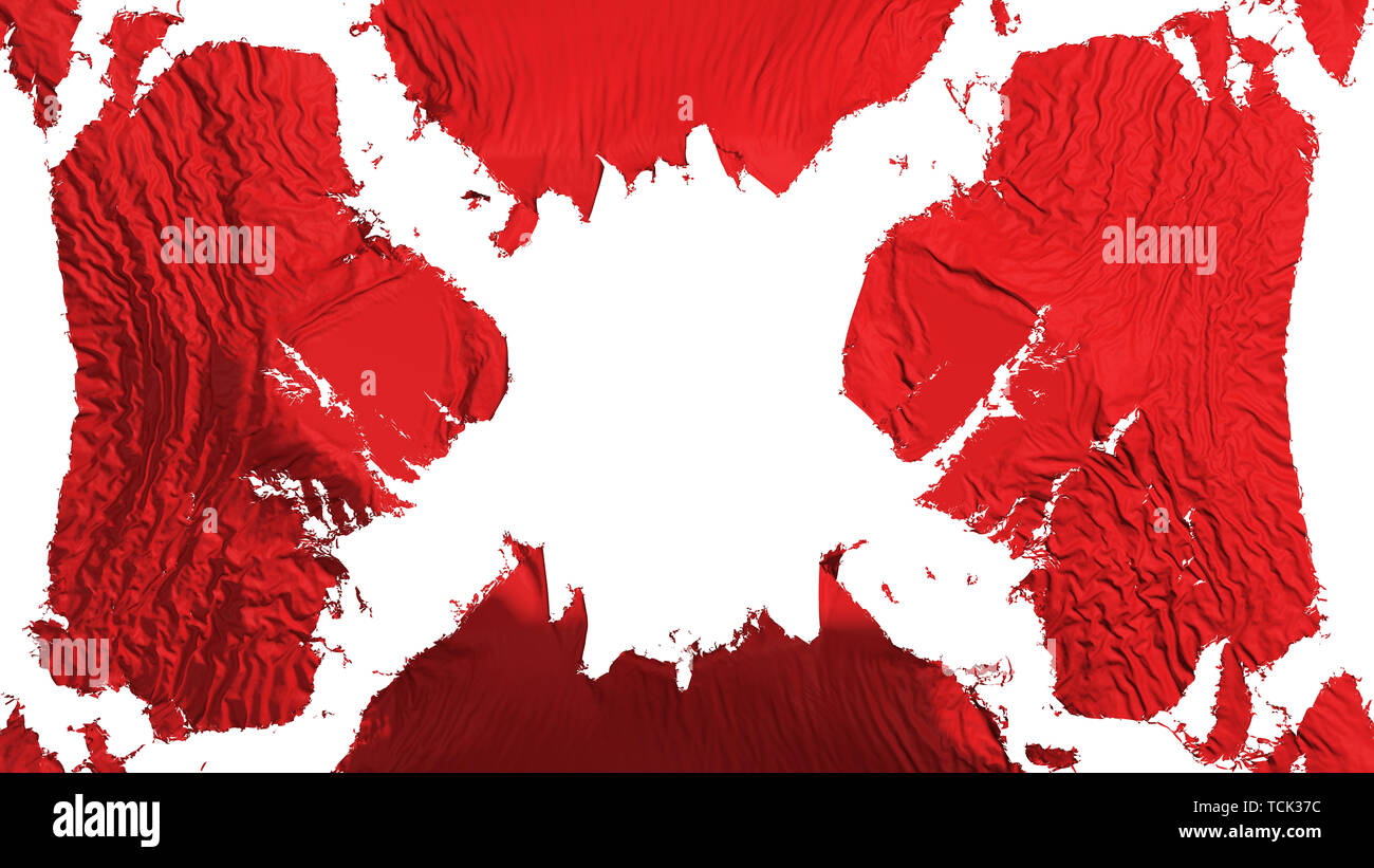 Torn red fabric hi-res stock photography and images - Alamy