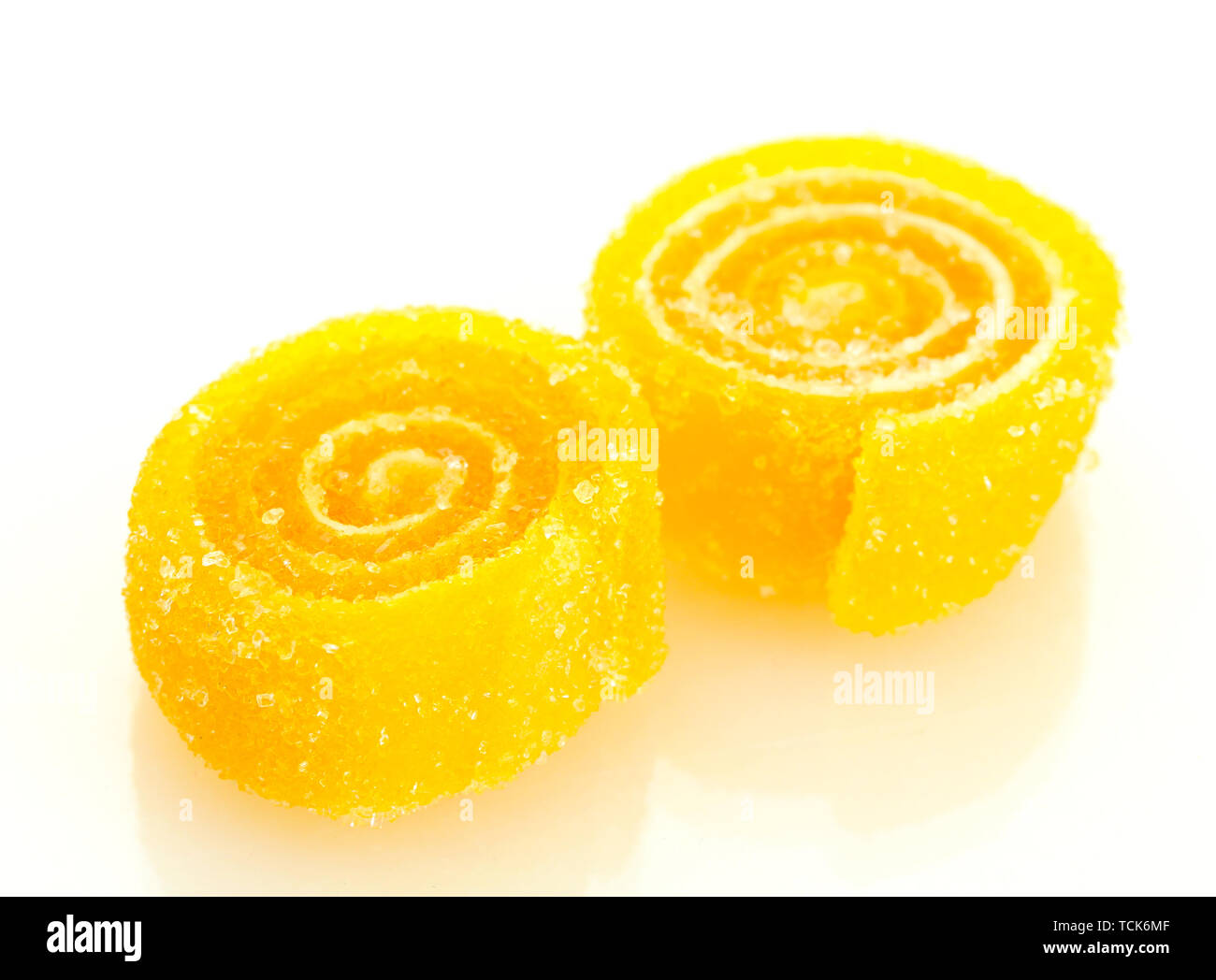 Yellow jelly candies hi-res stock photography and images - Alamy
