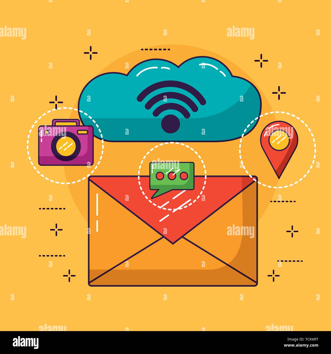 Community free service Stock Vector Images - Alamy