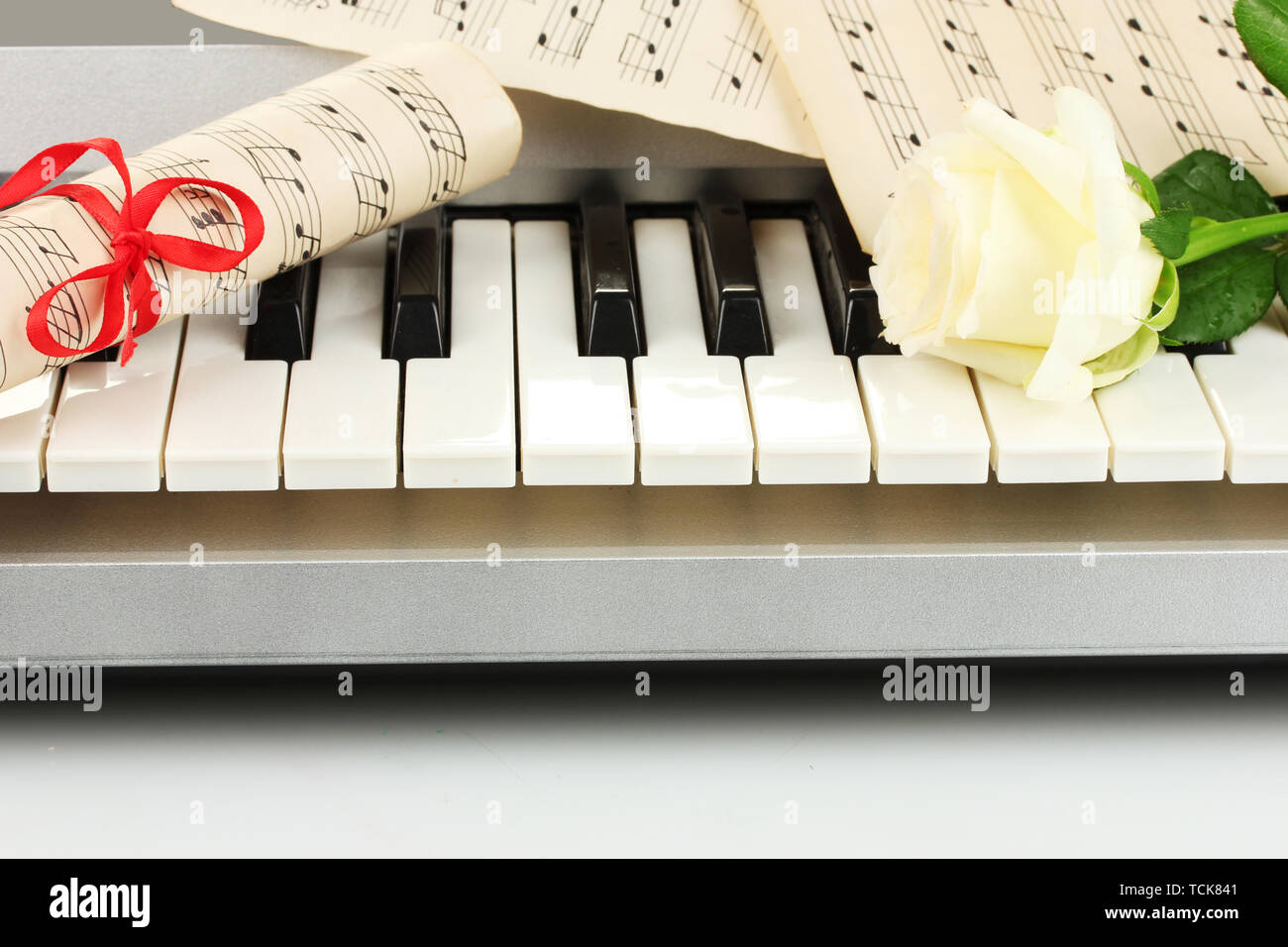 background of piano keyboard Stock Photo - Alamy