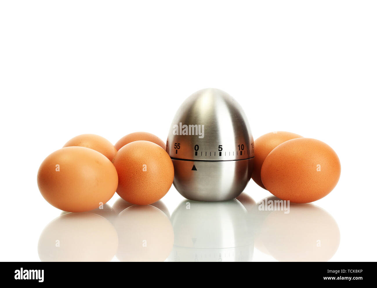 Silver egg timer hi-res stock photography and images - Alamy