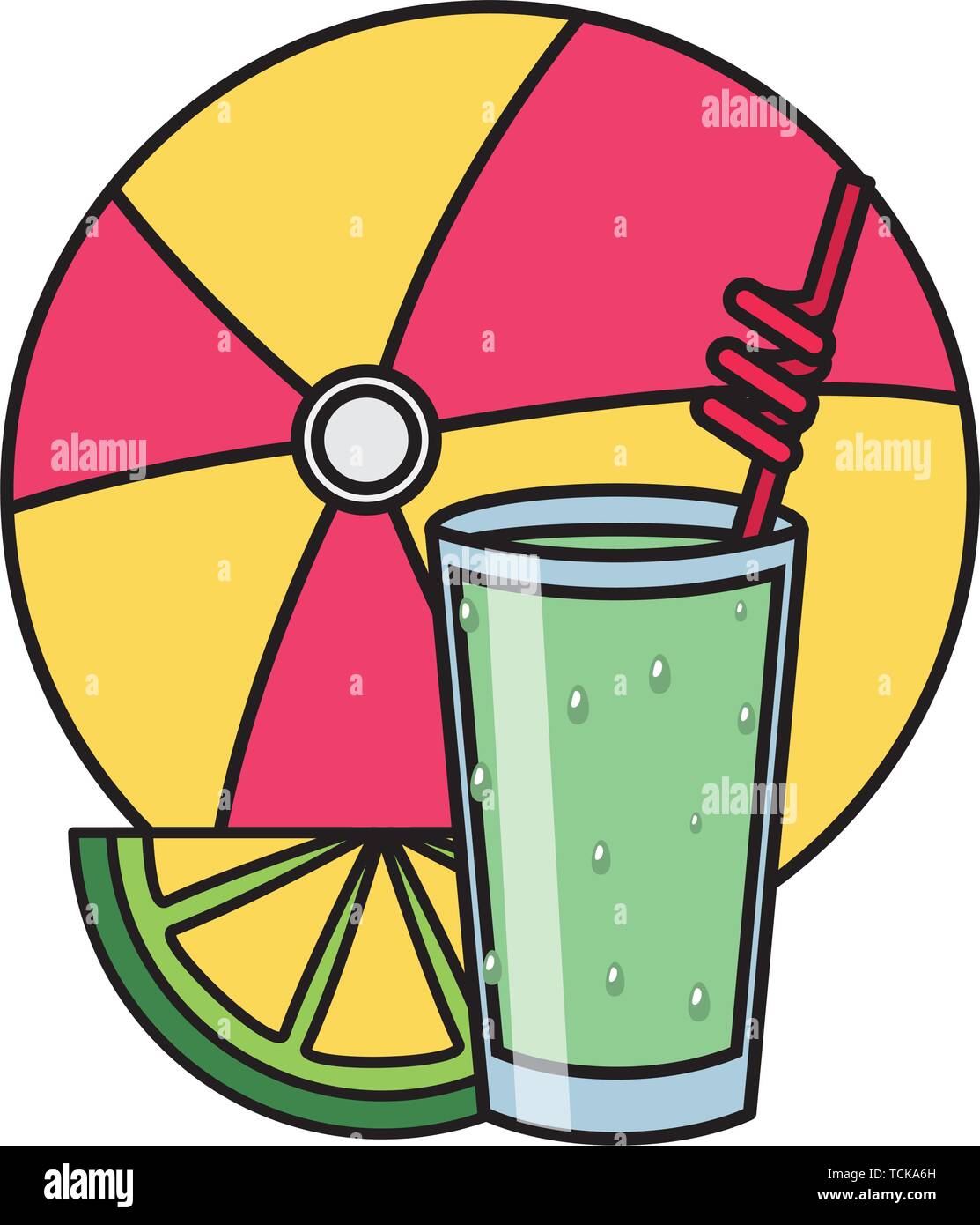 summer time poster Stock Vector Image & Art - Alamy