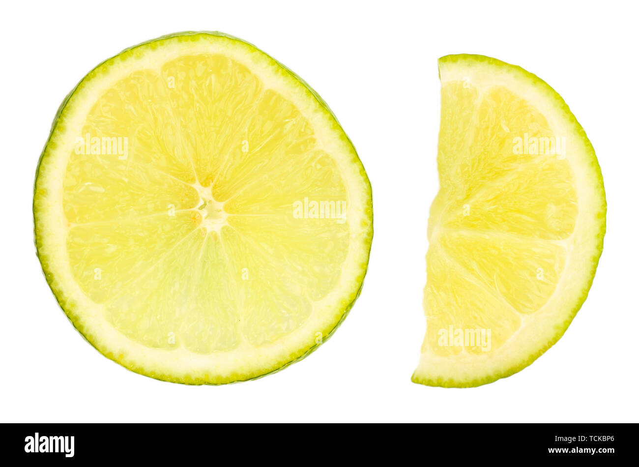 Lime close up isolated on white Stock Photo - Alamy
