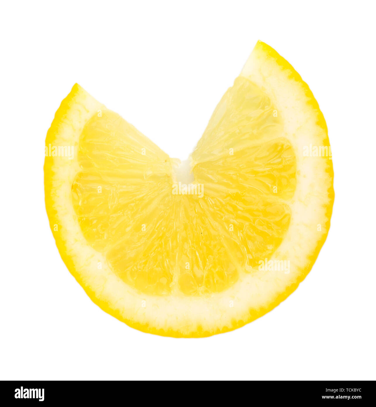 lemon close up isolated on white Stock Photo - Alamy