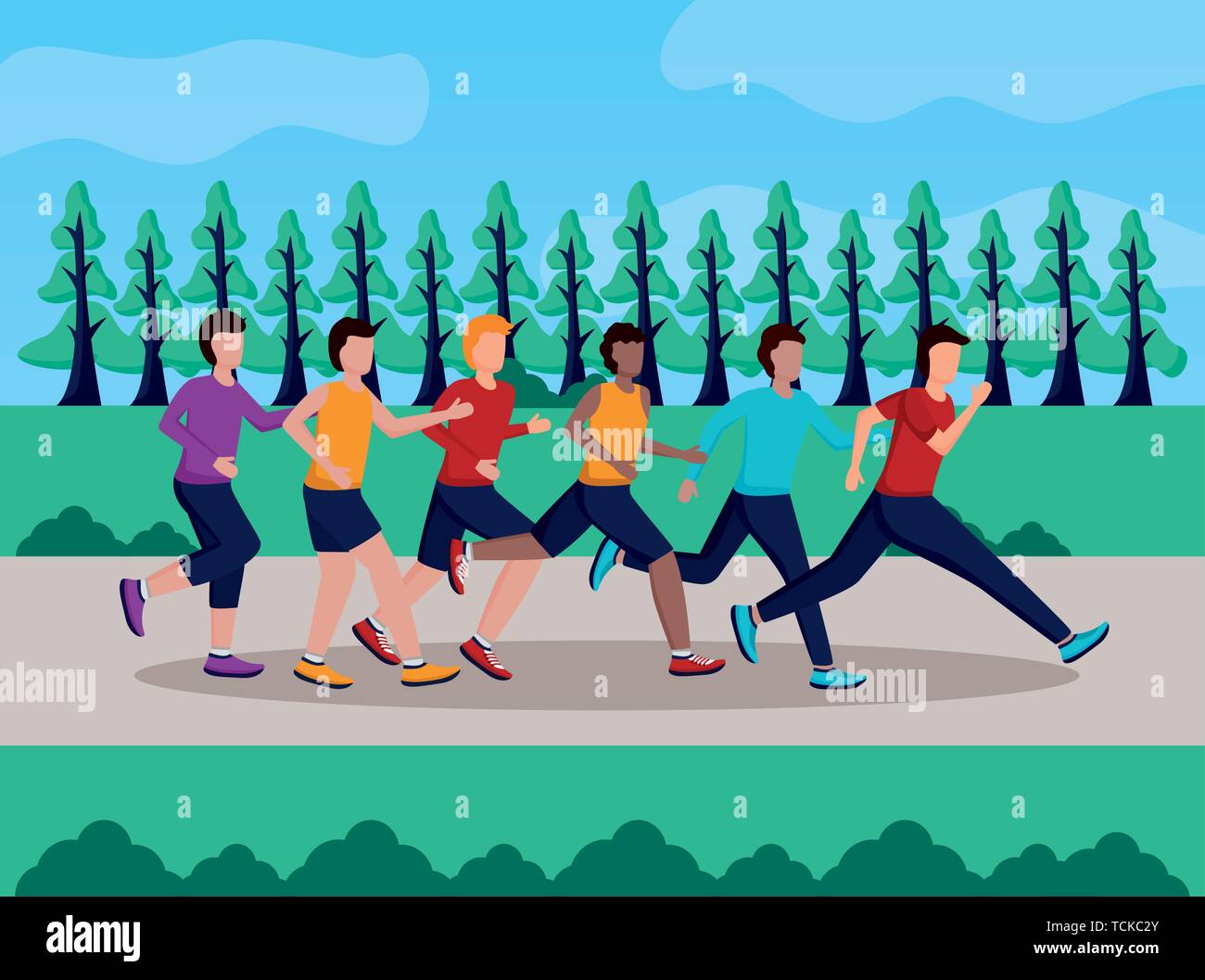 people running activity Stock Vector Image & Art - Alamy