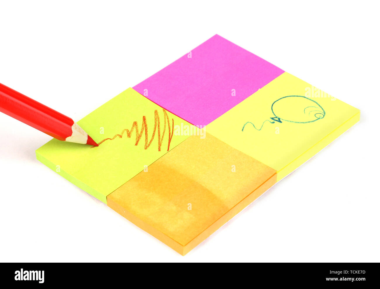 Color pencil drawings Cut Out Stock Images & Pictures - Alamy