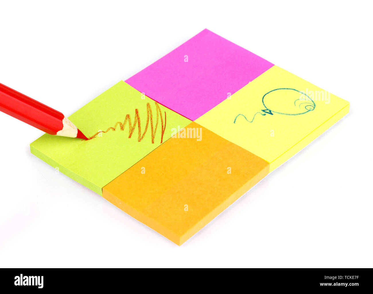 Color pencil drawings Cut Out Stock Images & Pictures - Alamy