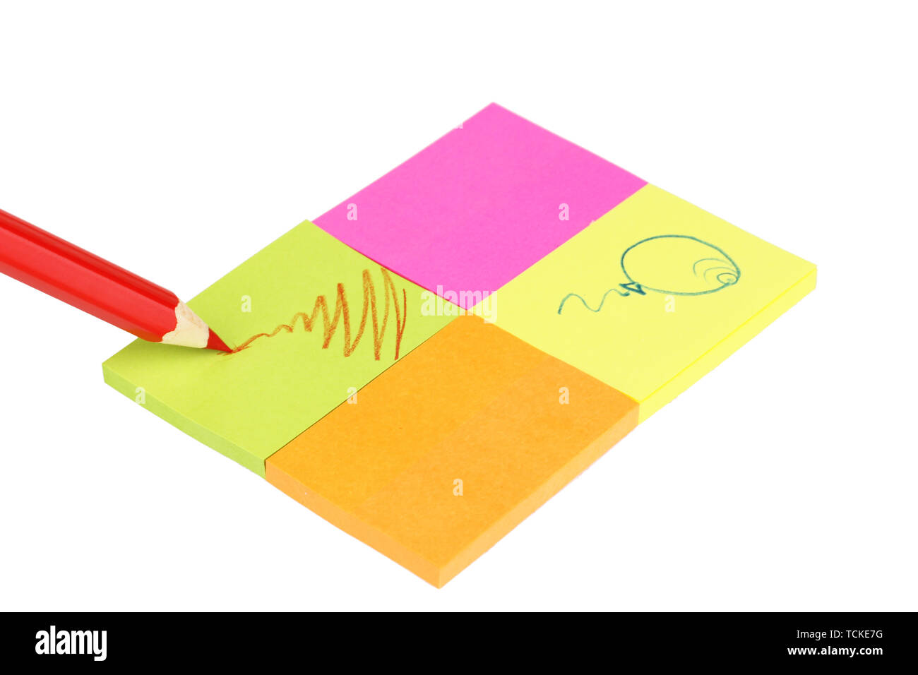 Color pencil drawings Cut Out Stock Images & Pictures - Alamy