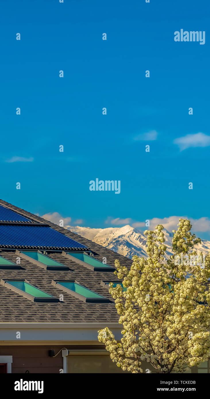 Solar roof panorama hi-res stock photography and images - Alamy