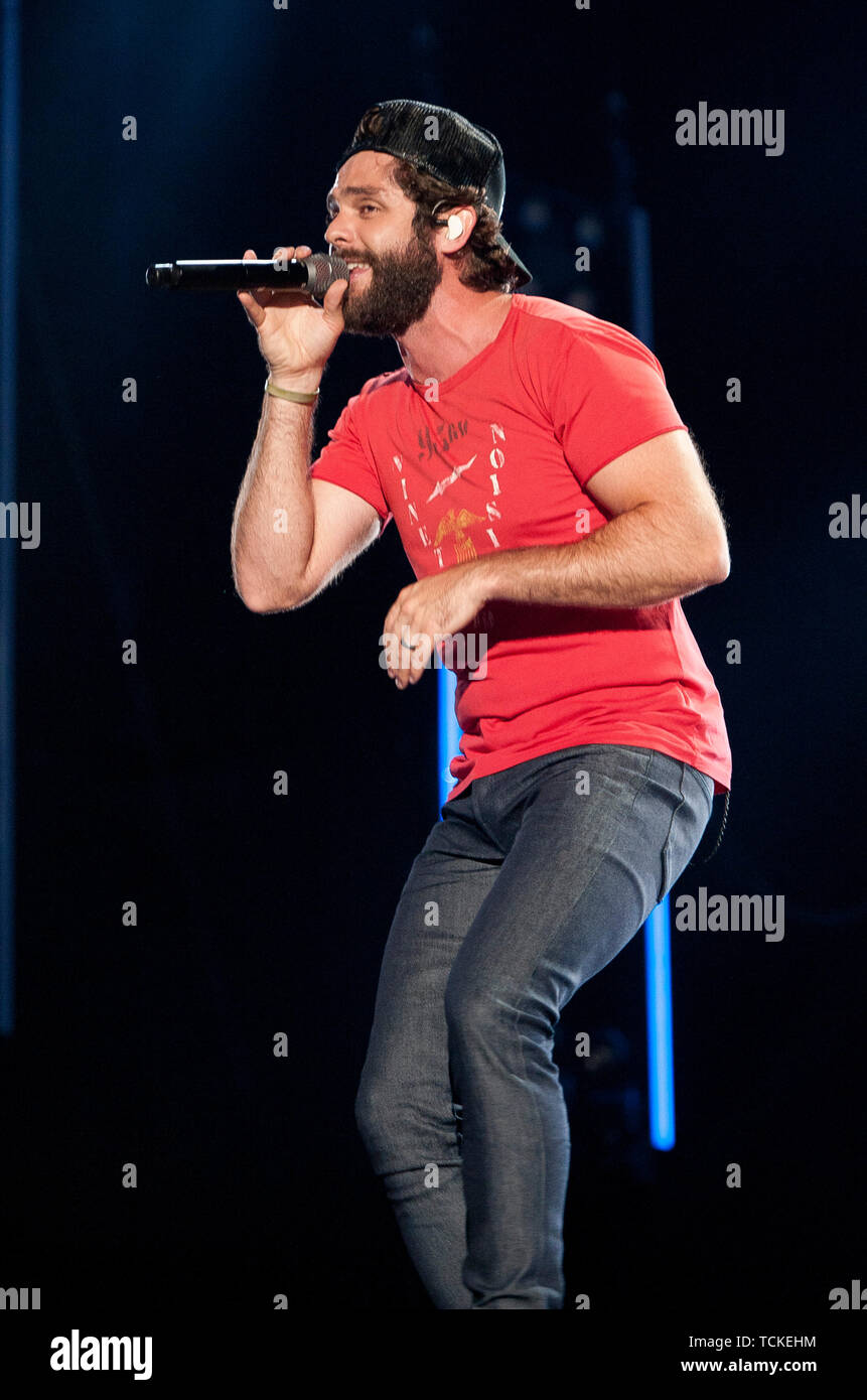 June 7, 2019 - Nashville, Tennessee; USA - Musician THOMAS RHETT ...