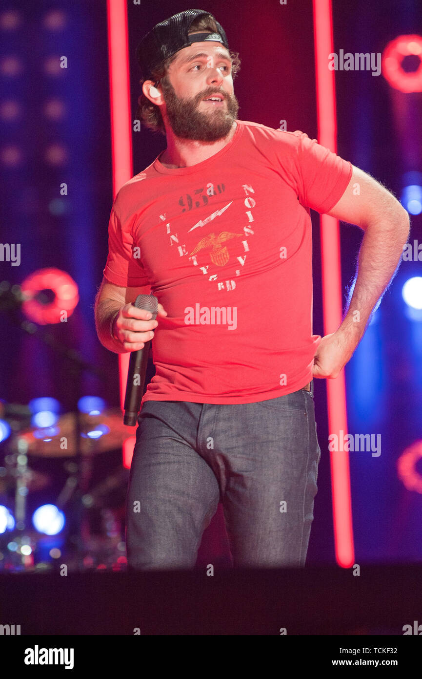 June 7, 2019 - Nashville, Tennessee; USA - Musician THOMAS RHETT ...