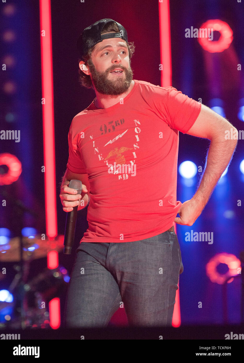 June 7, 2019 - Nashville, Tennessee; USA - Musician THOMAS RHETT ...