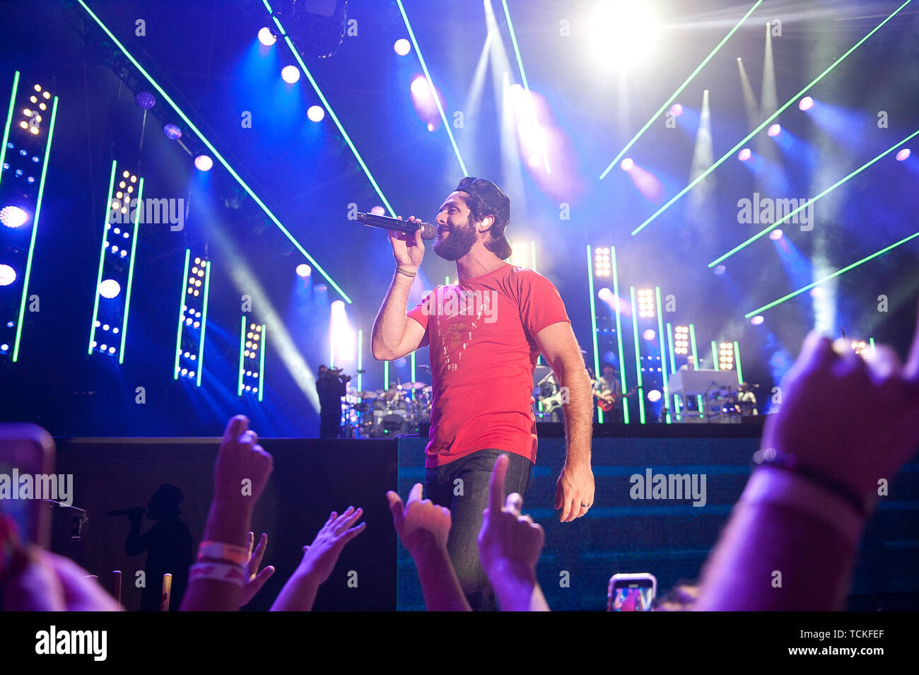 June 7, 2019 - Nashville, Tennessee; USA - Musician THOMAS RHETT ...