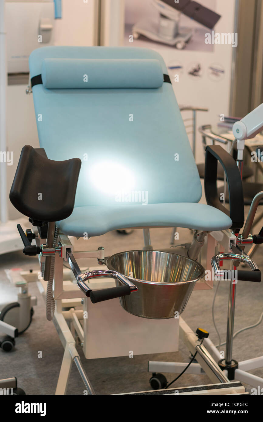 Gynaecology chair hi-res stock photography and images - Alamy