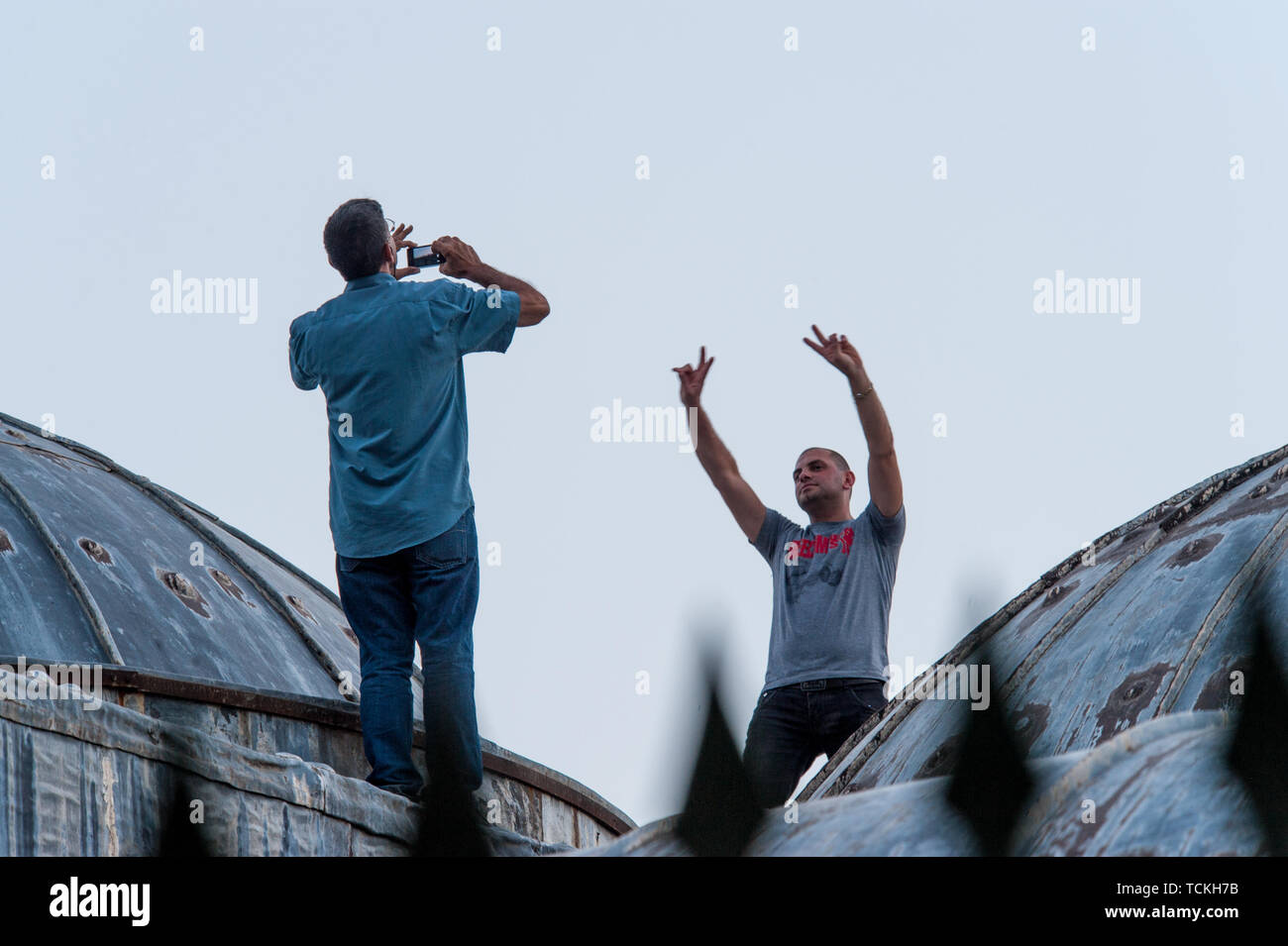 New years eve picture taking hi-res stock photography and images - Alamy