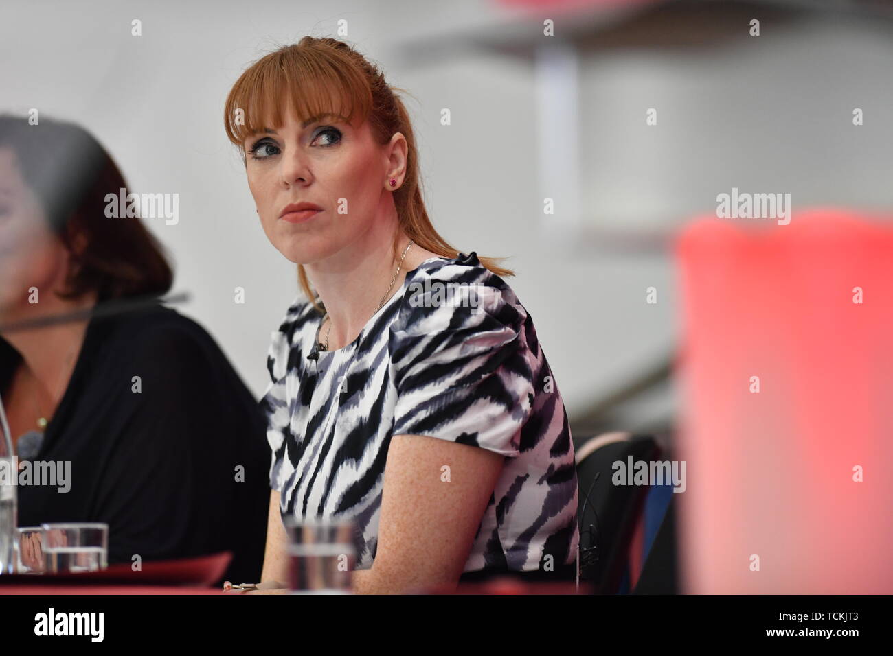 Shadow education secretary Angela Rayner attends a Labour event at The ...