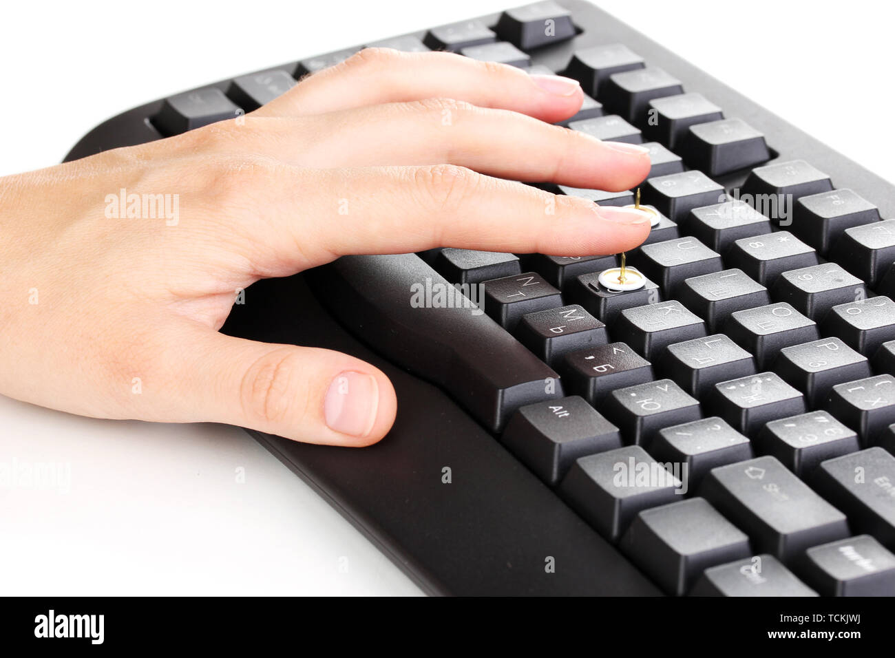 Typing injury hi-res stock photography and images - Alamy