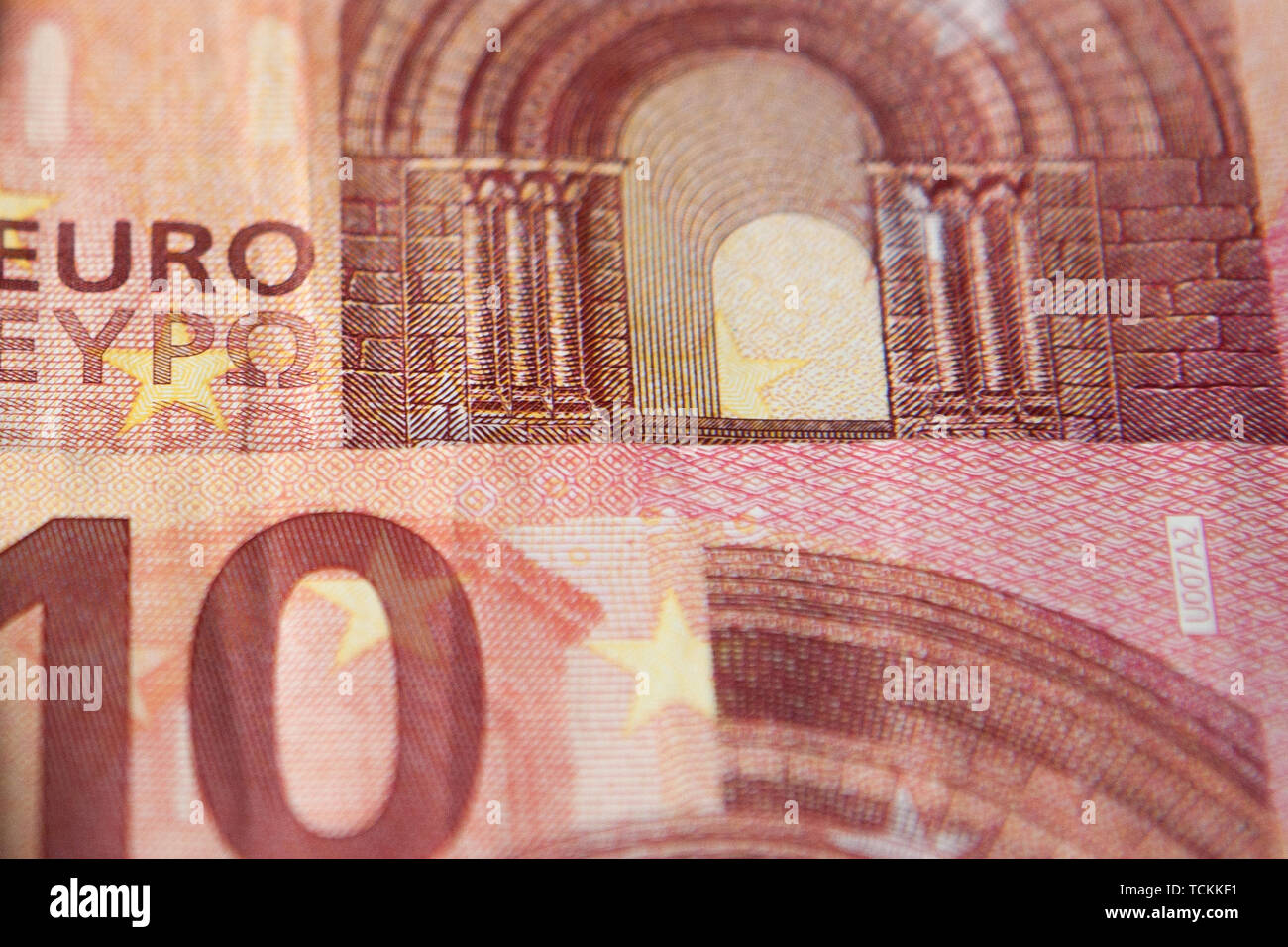 50 euro note hologram euro hi-res stock photography and images - Alamy