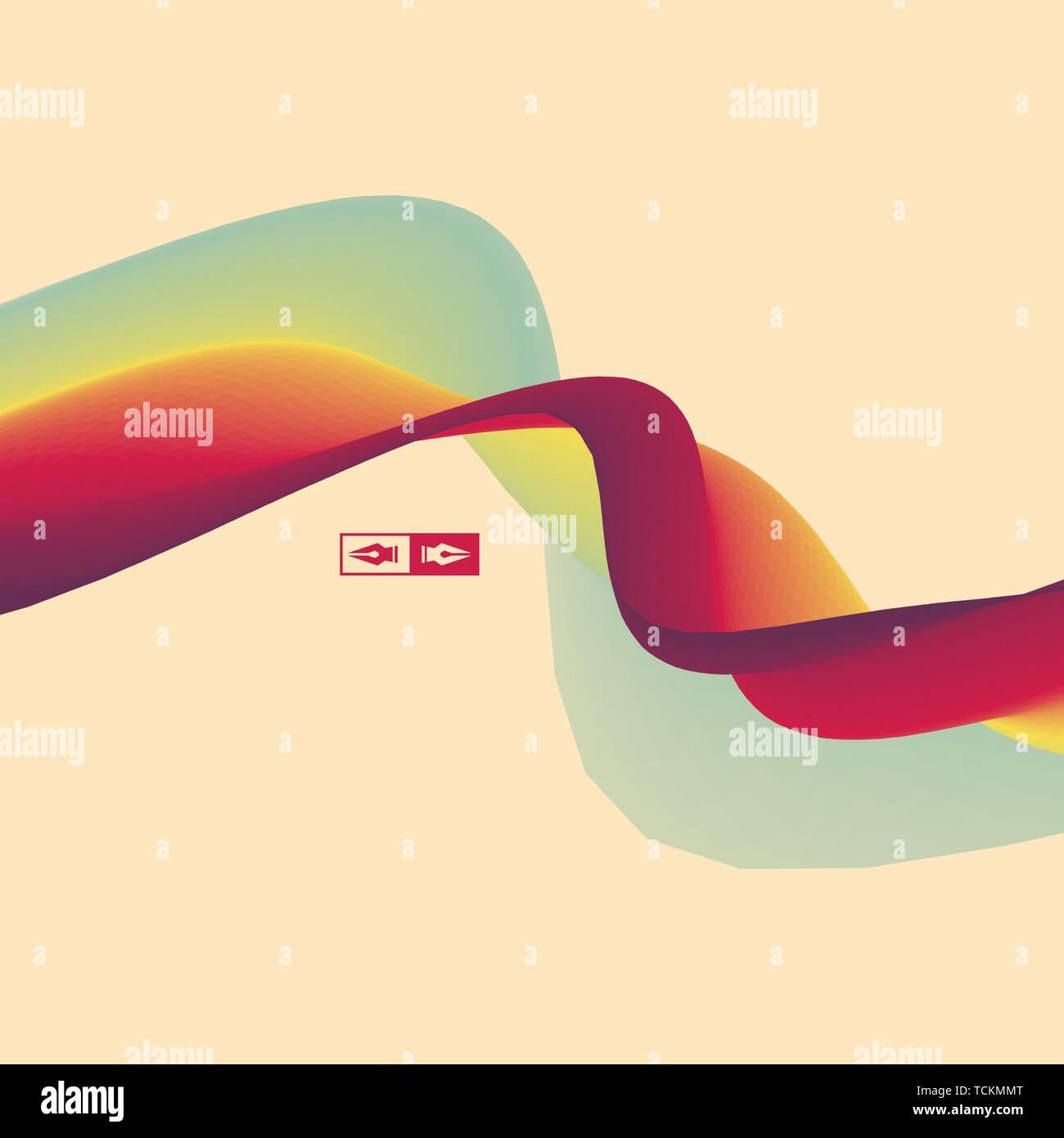 Colorful Abstract Background Dynamic Effect Futuristic Technology