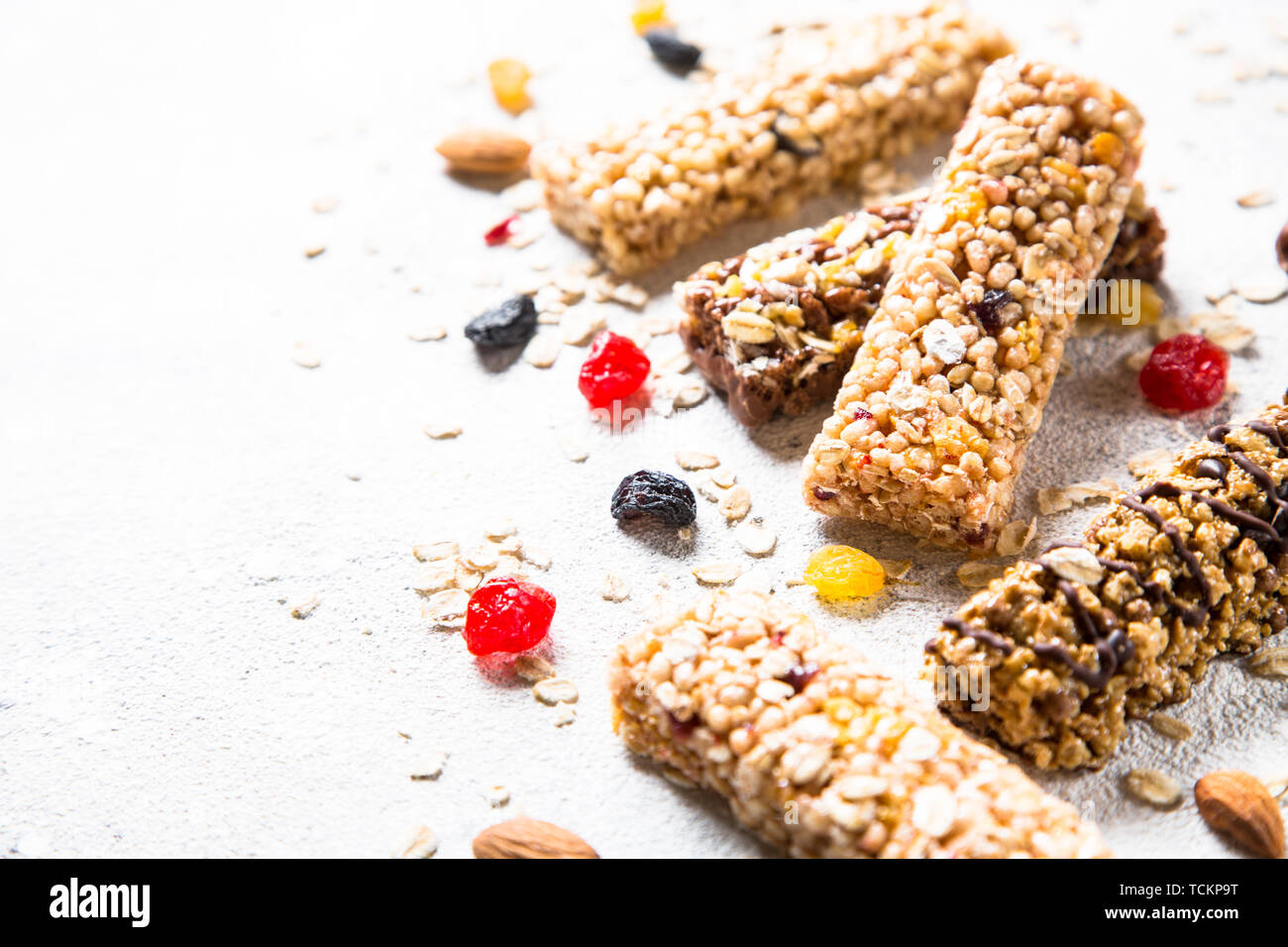 Healthy bar and nuts and fruit hi-res stock photography and images - Alamy
