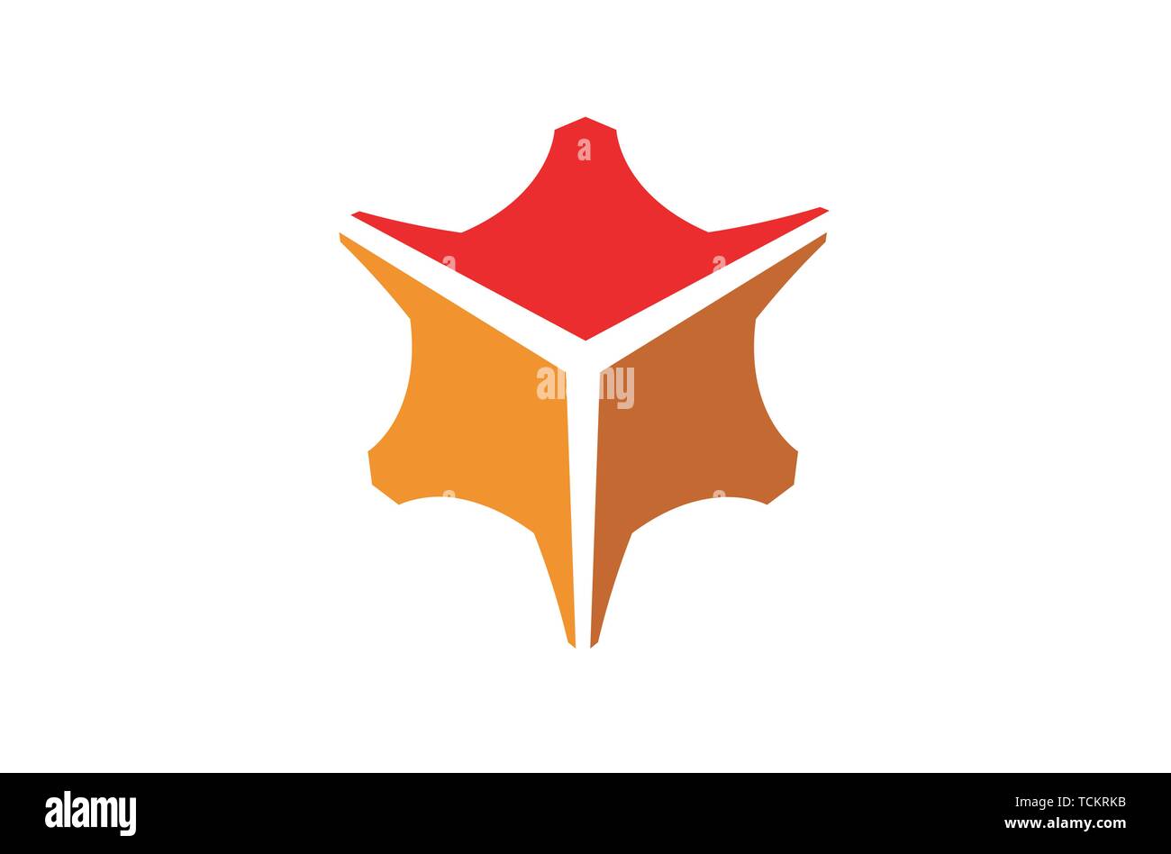 Creative Abstract Box Red Symbol Logo Design Stock Vector Image & Art ...