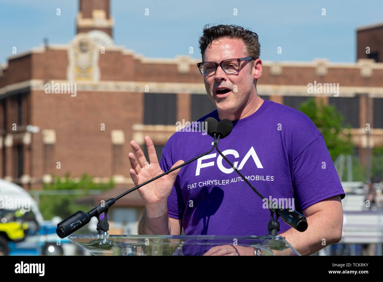 Detroit, Michigan - Mark Stewart, Chief Operating Officer of Fiat ...