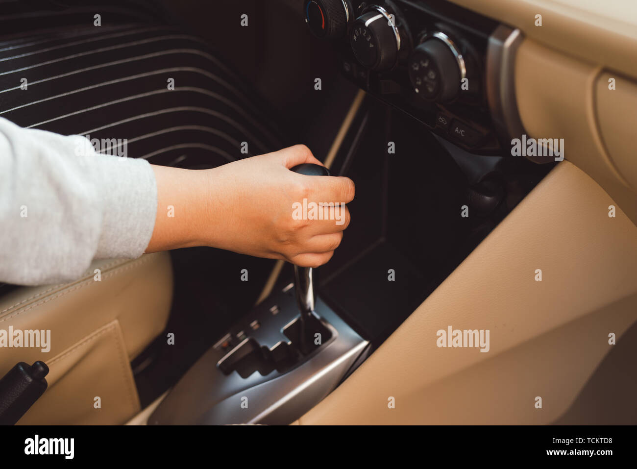 Gear stick woman hi-res stock photography and images - Alamy