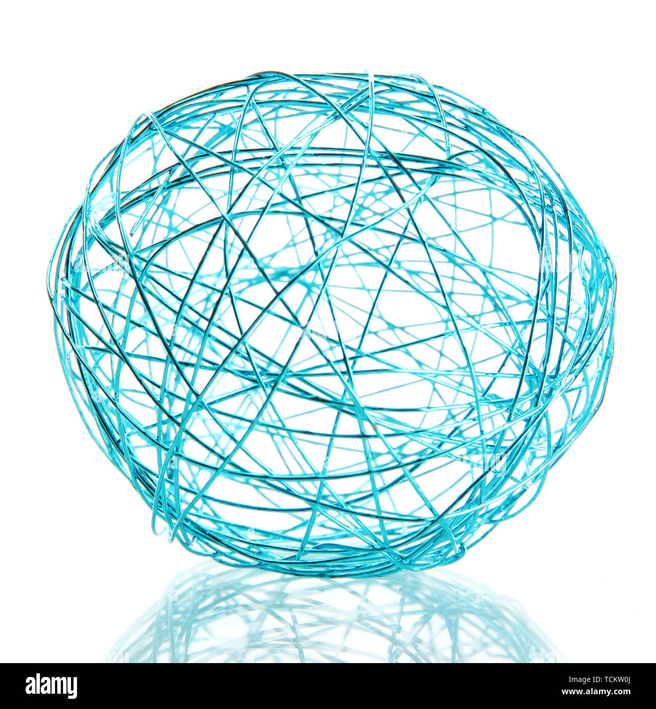 beautiful decorative ball, isolated on white Stock Photo - Alamy