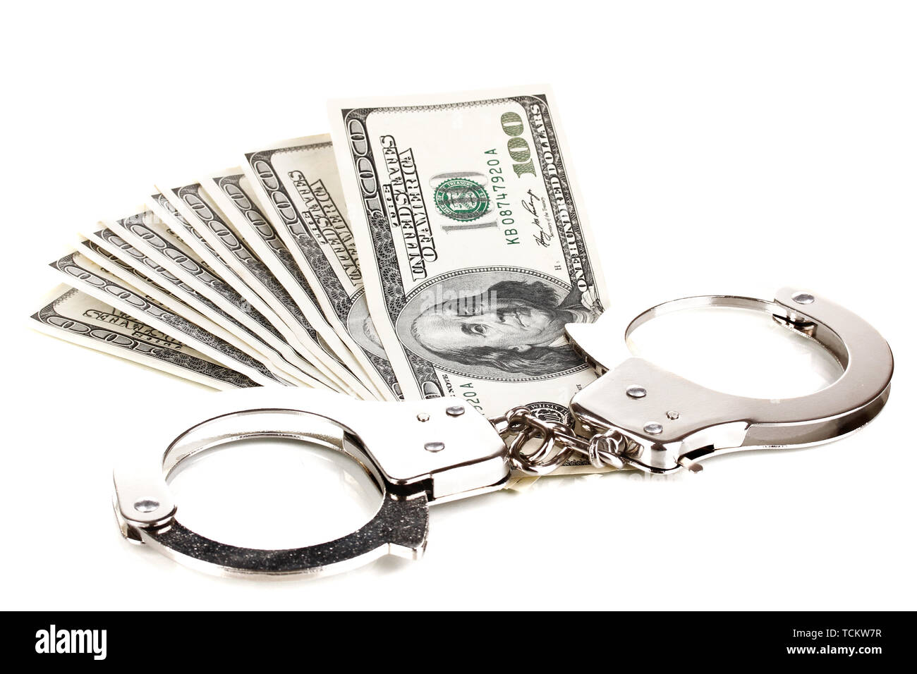 concept of punishment for financial fraud Stock Photo - Alamy