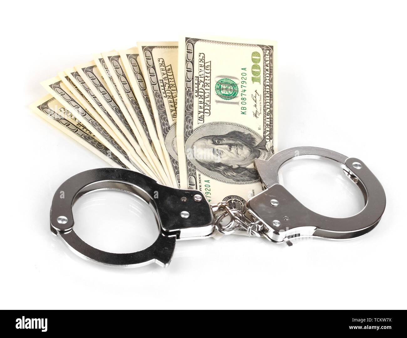 concept of punishment for financial fraud Stock Photo - Alamy