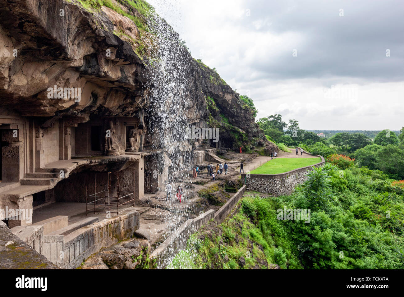 Ellora caves hi-res stock photography and images - Alamy