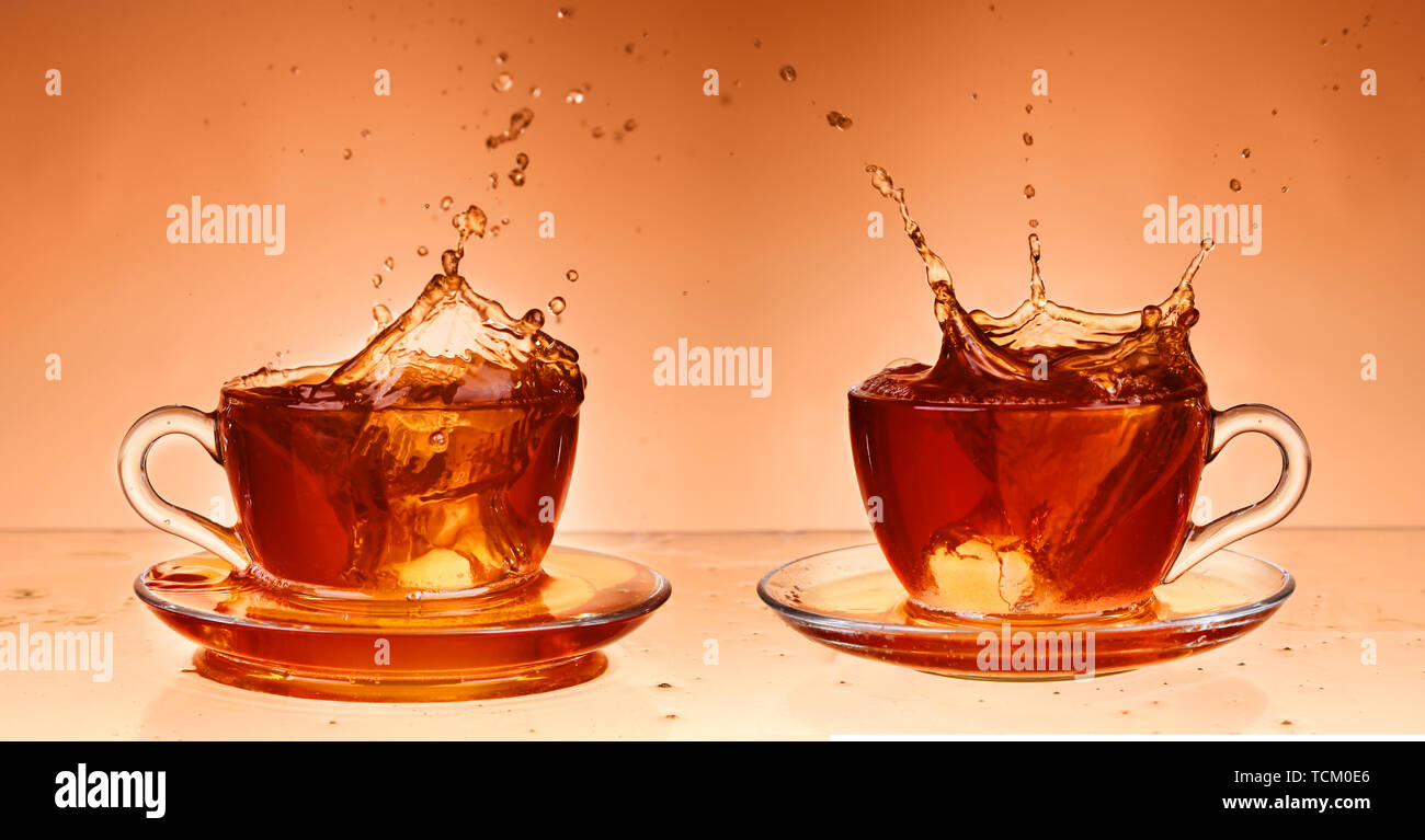 Teacup collage hi-res stock photography and images - Alamy
