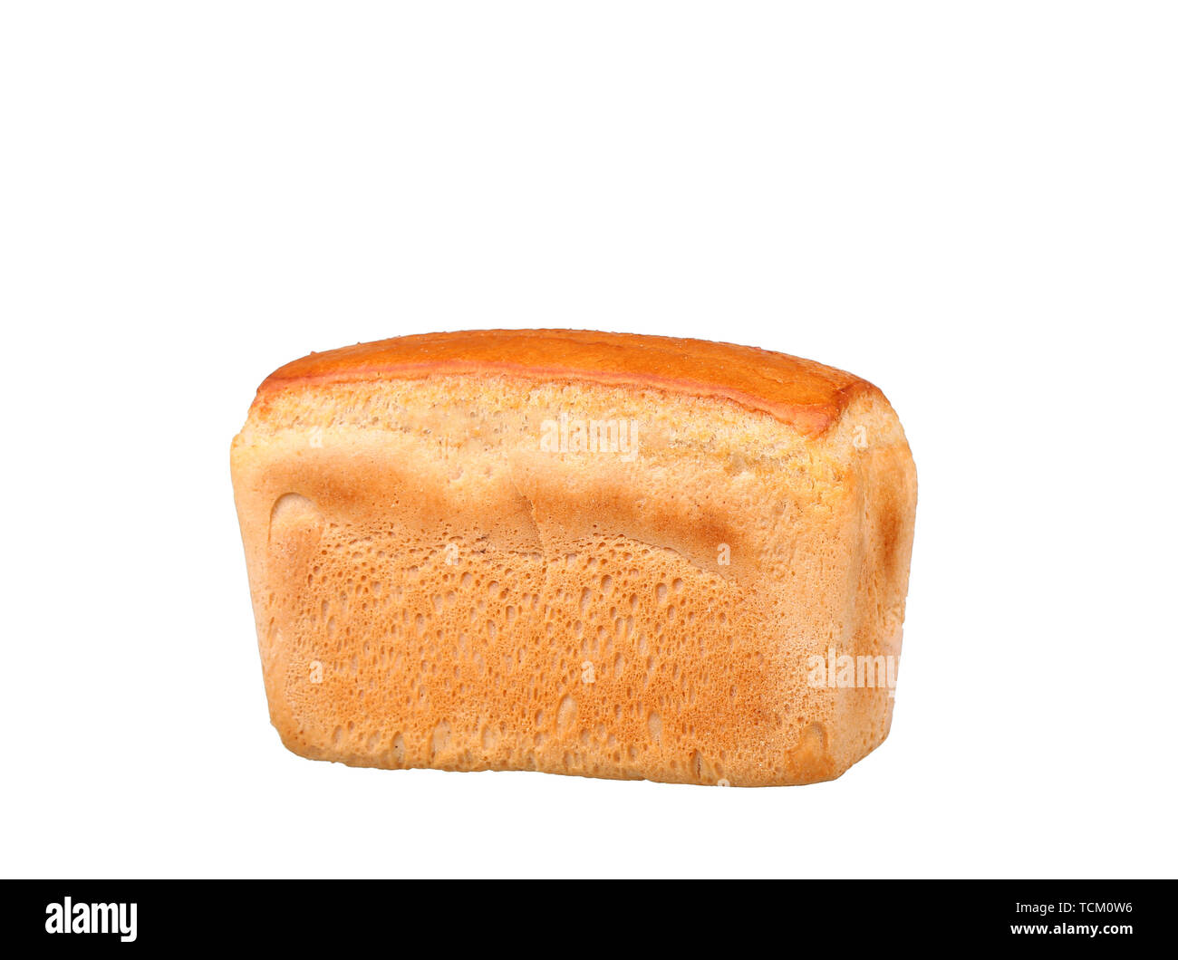 White bread loaf isolated on white background Stock Photo - Alamy