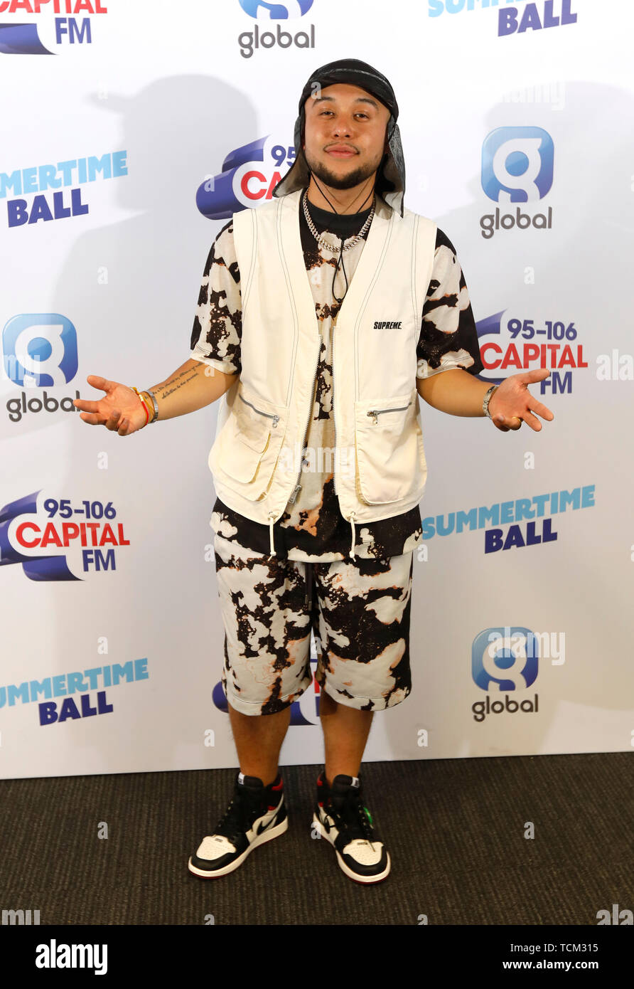 Jax Jones on the red carpet of the the media run during Capital's ...