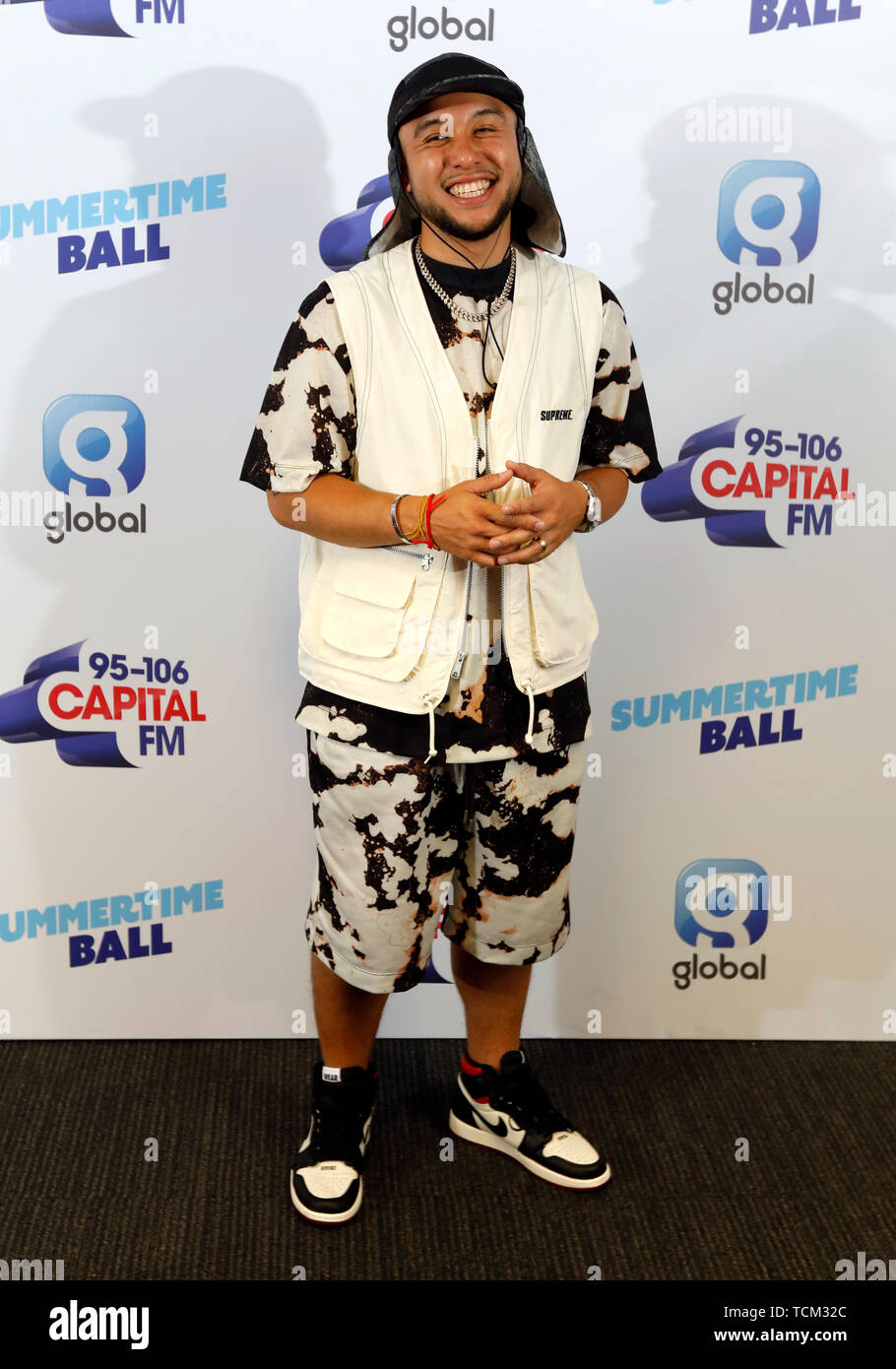 Jax Jones on the red carpet of the the media run during Capital's ...