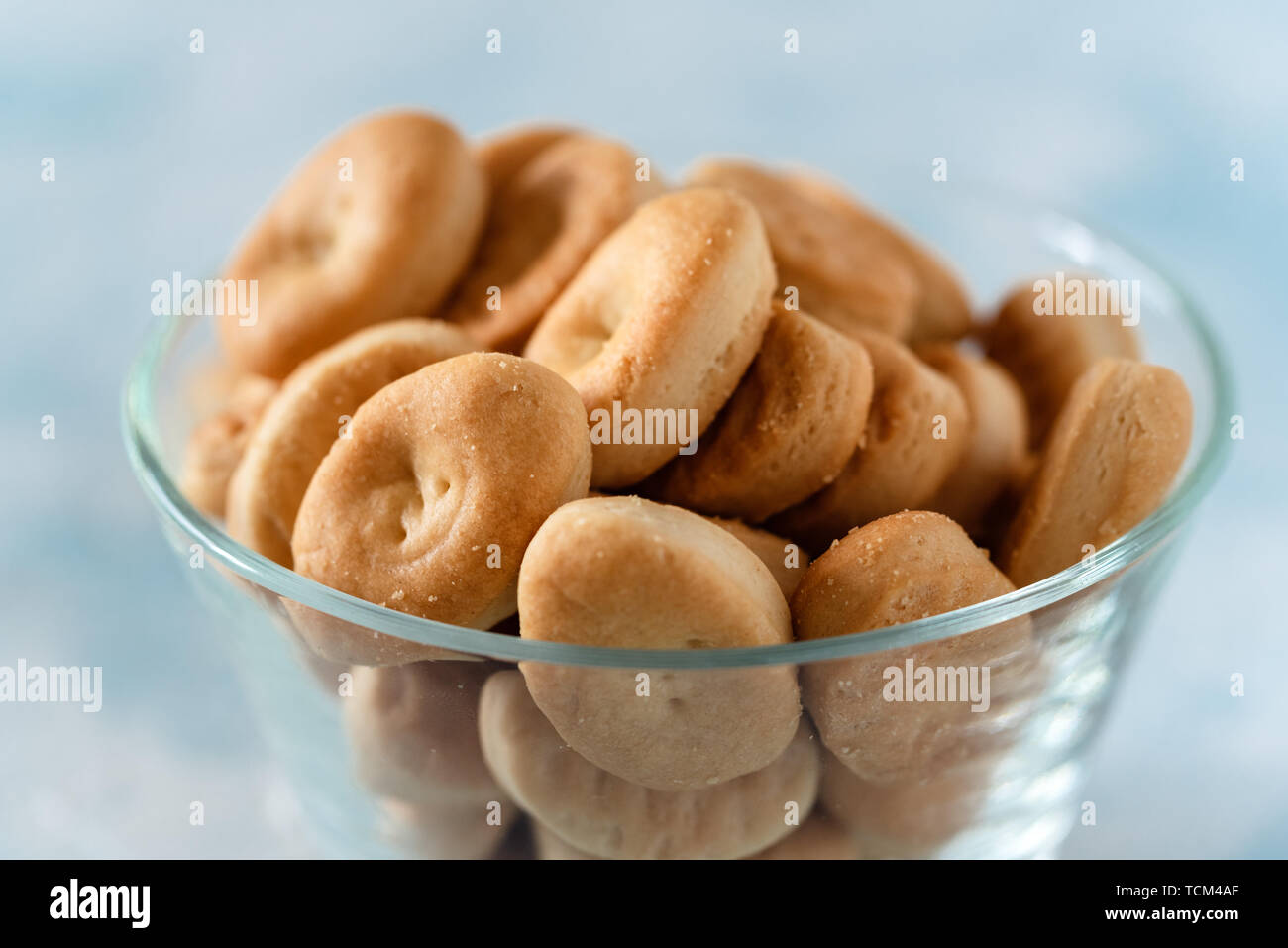 Traditional Spanish crunchy biscuits homemade with olive oil produced ...