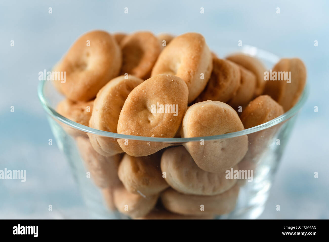 Traditional Spanish crunchy biscuits homemade with olive oil produced ...