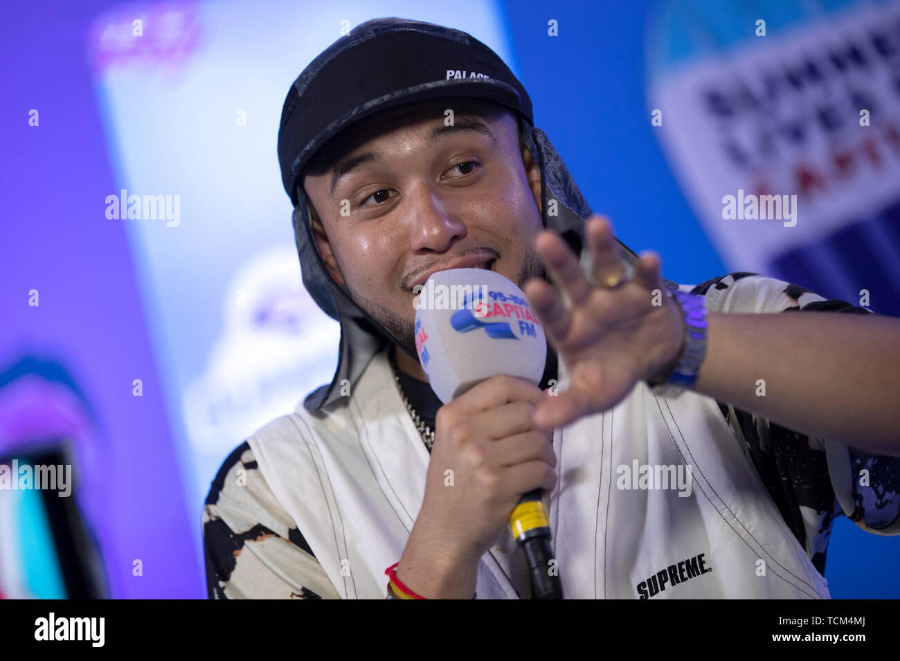 Jax Jones in the on air studio during Capital's Summertime Ball. The ...