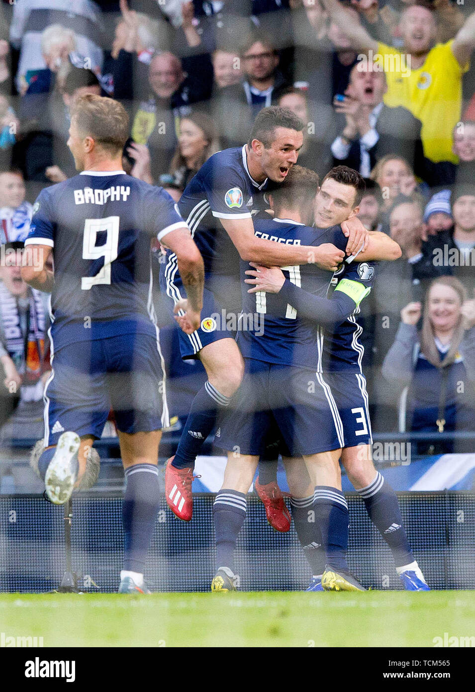 Andy robertson scotland goal hi-res stock photography and images - Alamy