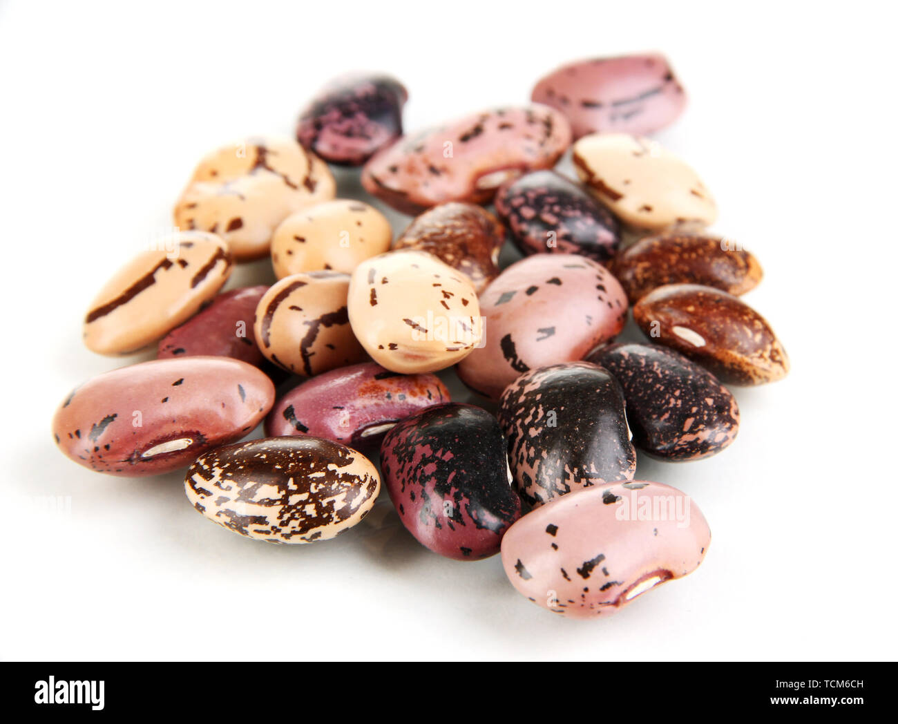 Hill of beans isolated on white Stock Photo - Alamy