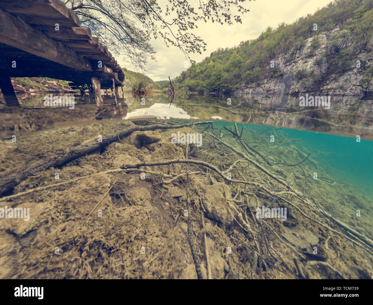 Split boardwalk hi-res stock photography and images - Alamy