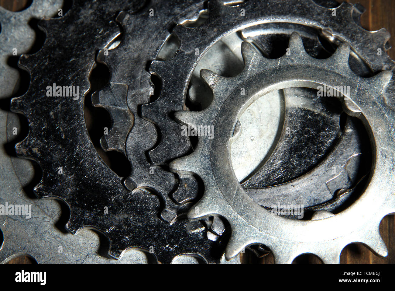 Old metal cogwheels macro hi-res stock photography and images - Alamy