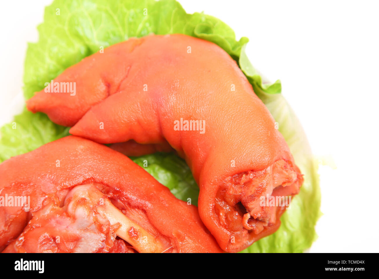pig 's hoof Stock Photo - Alamy