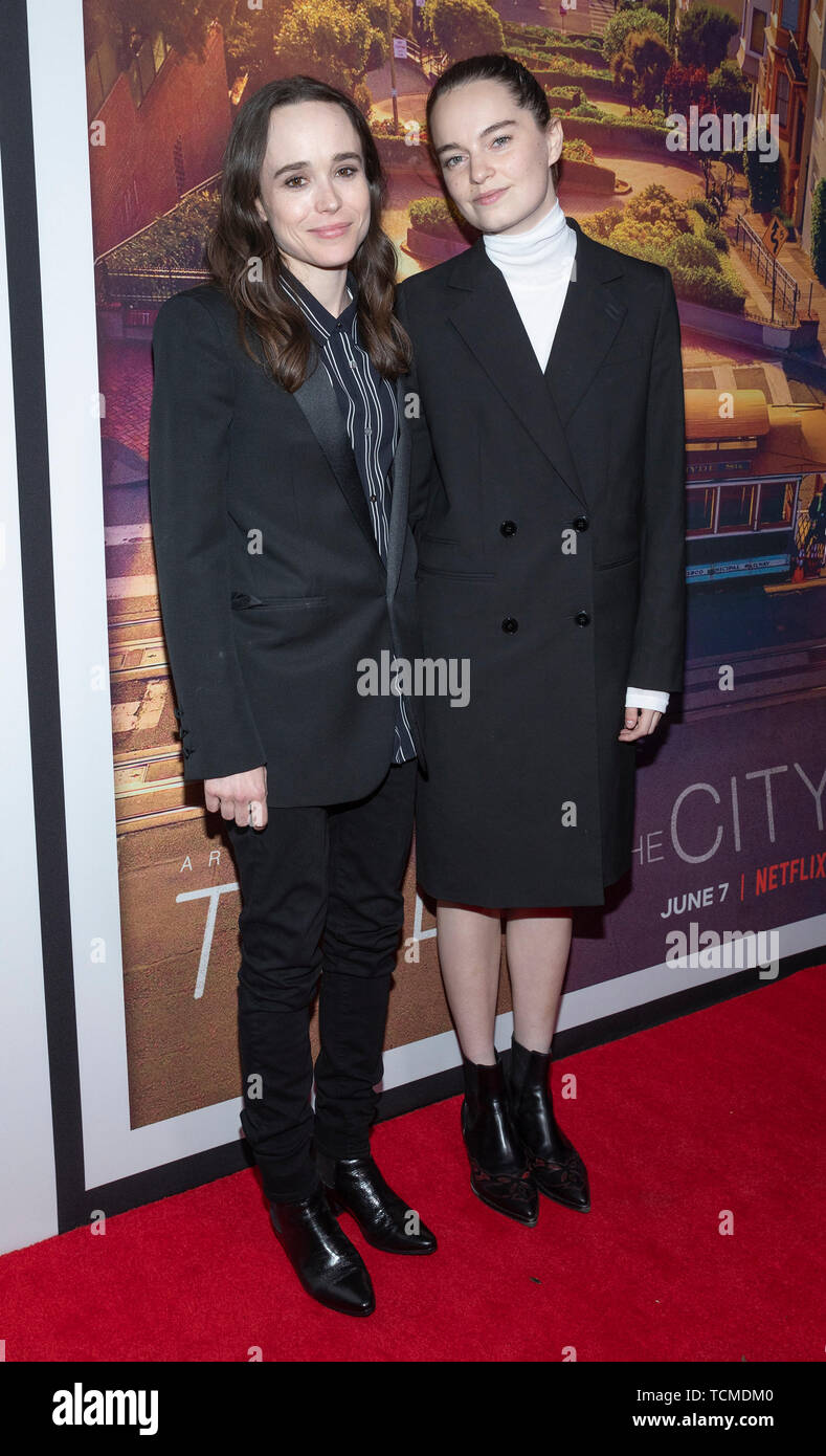 Emma portner ellen page hi-res stock photography and images - Alamy