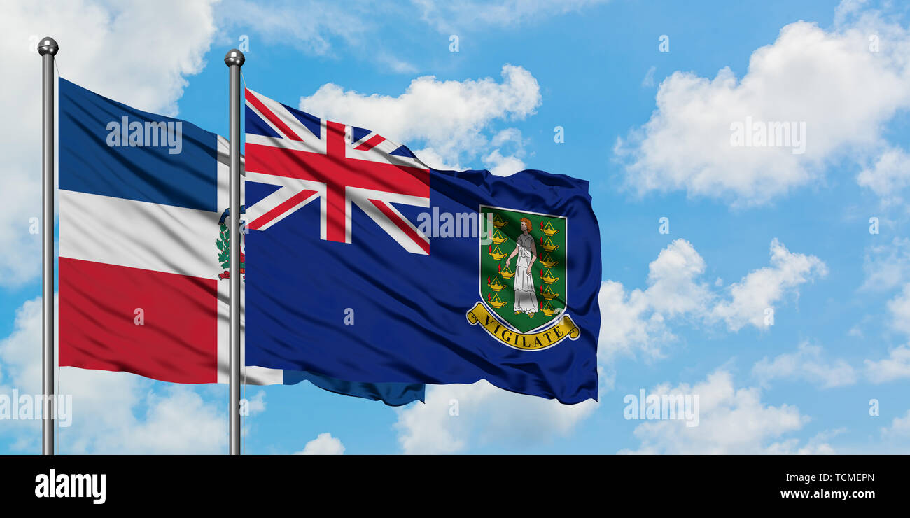 Dominican republic vs british virgin islands hi-res stock photography ...