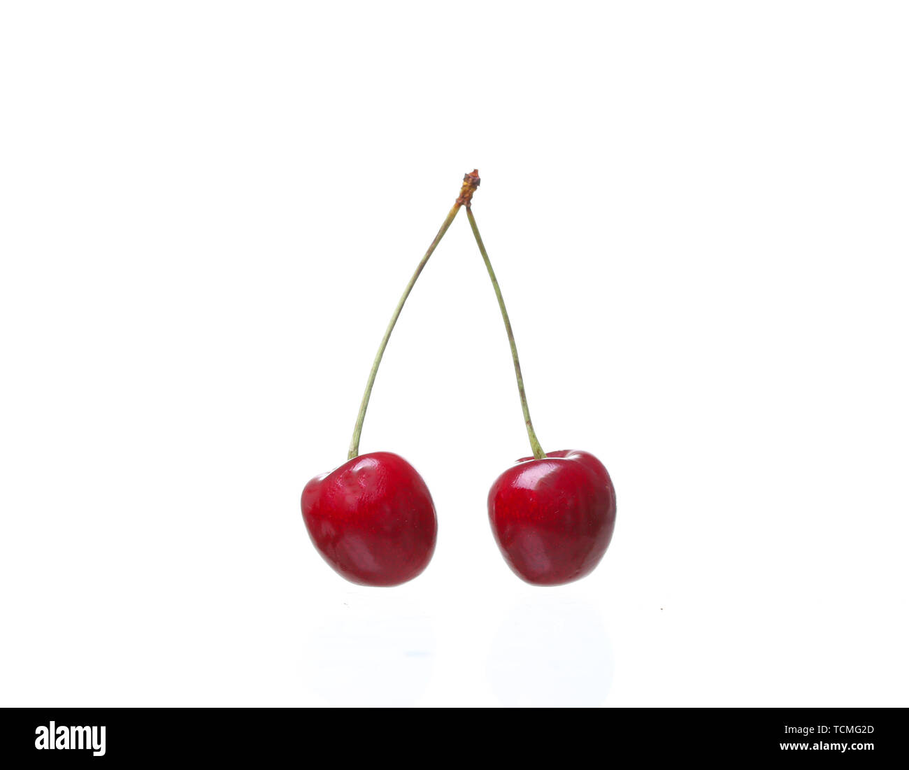 Two heart shaped berries Cut Out Stock Images & Pictures - Alamy