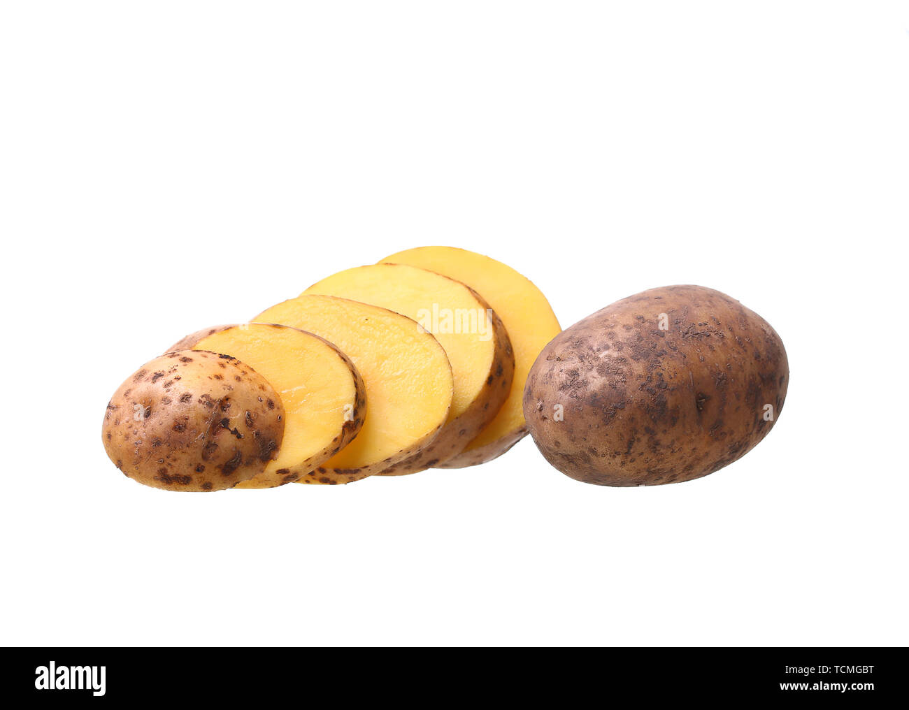potato isolated on white background Stock Photo - Alamy