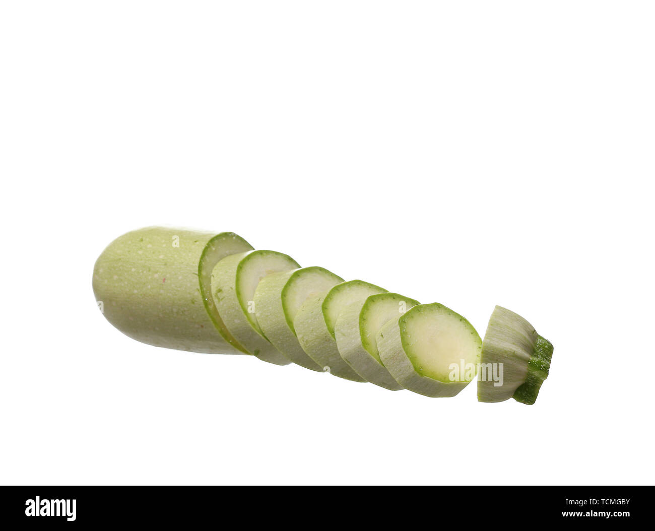 Fresh vegetable marrow. Isolated on white Stock Photo - Alamy