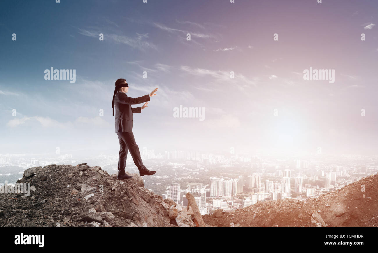 Stepping carefully hi-res stock photography and images - Alamy